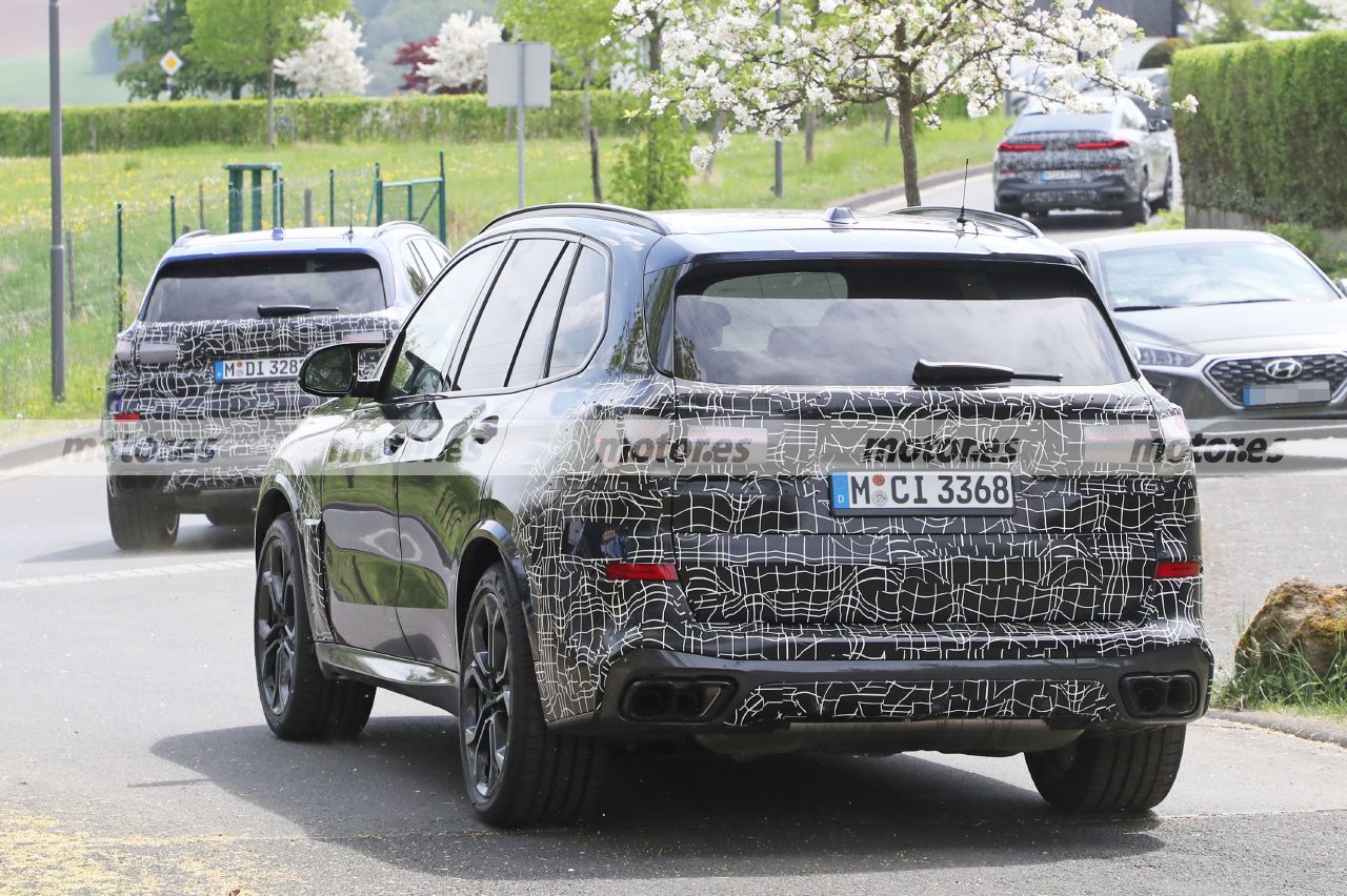 新款宝马X5 M60i谍照曝光 有望2023年春季发布-爱卡汽车爱咖号